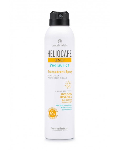 HELIOCARE 360º PEDIATRICS TRANSPARENT SPRAY SPF 50+ 200 ML