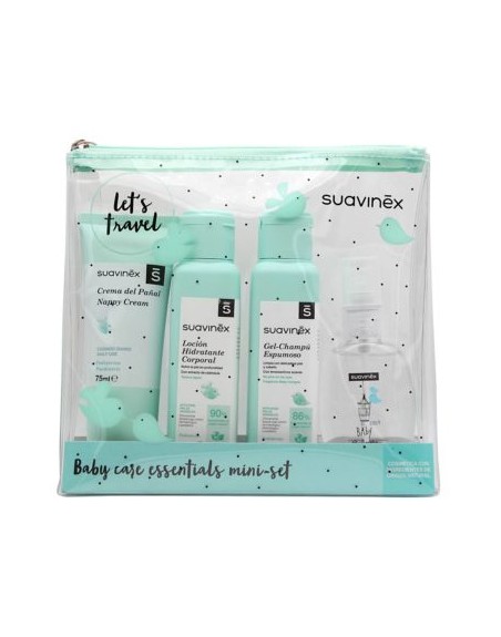 SUAVINEX BABY CARE ESSENTIALS MINI SET